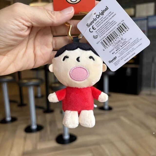 Брелок-игрушка Sanrio в виде плюшевой куклы Love Kno Daniels, талисмана Sugarbunnies Usahanas Choco, подвеска для сумки, игрушка-кукла в подарок.