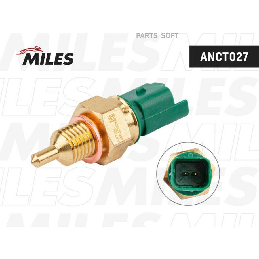 ANCT027 MILES Датчик температуры ОЖ MILES ANCT027 | цена за 1 шт