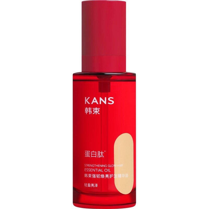 Укрепляющее масло Kans для увлажнения и блеска волос Strengthening Glow Hair Essential Oil, 50 мл