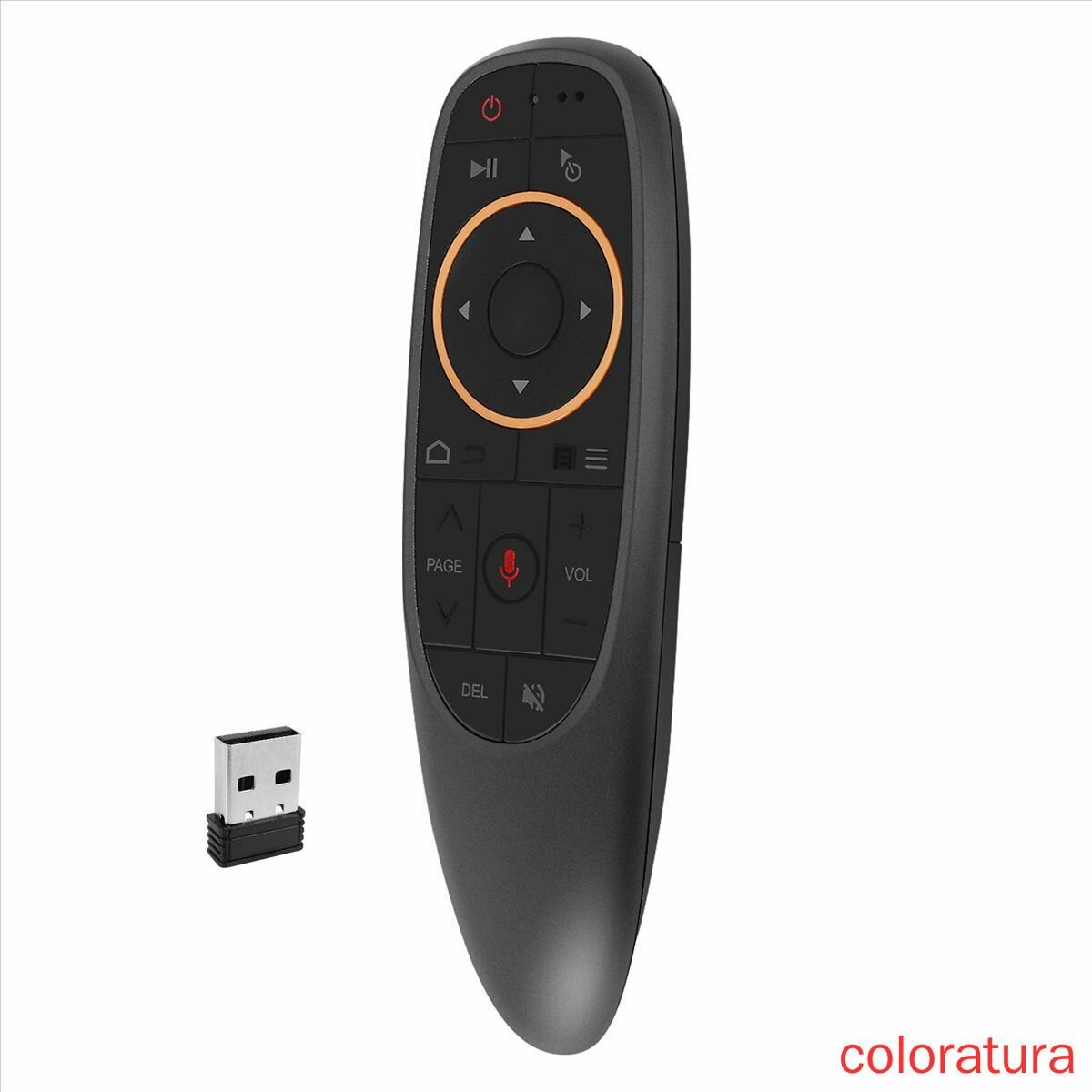 Беспроводной миниатюрный смарт-пульт с гироскопическим датчиком для Android TV BOX и ПК