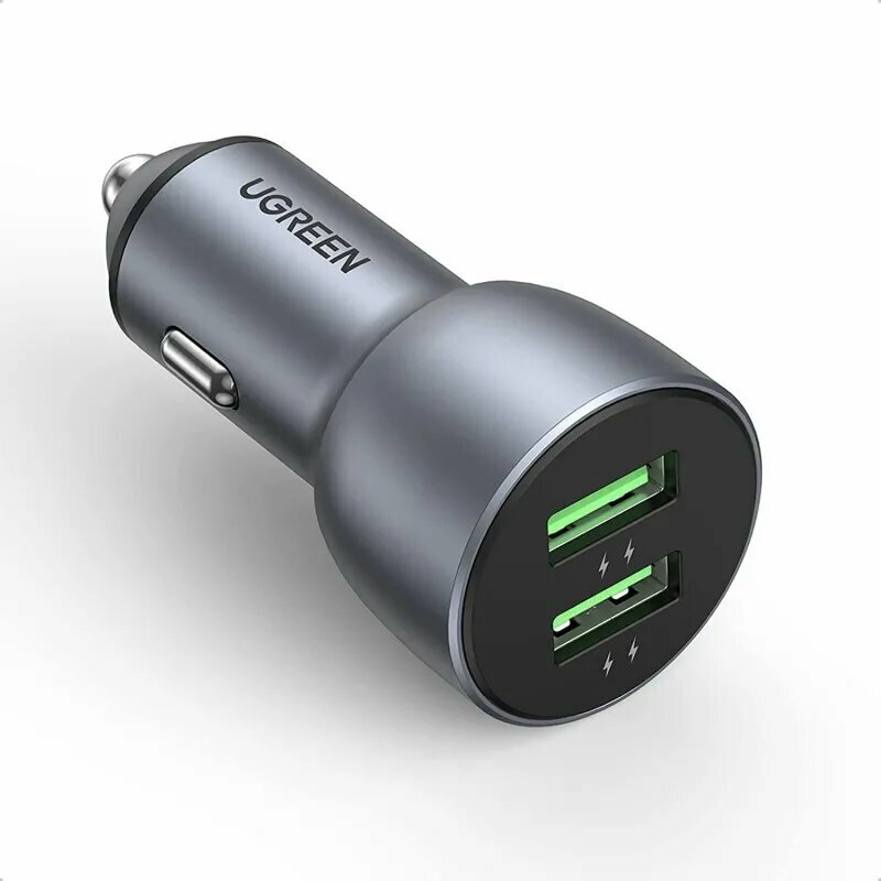 Зарядное устройство Ugreen CD213 2х USB-A. QC 3.0. 36 Вт (10144), 1918258