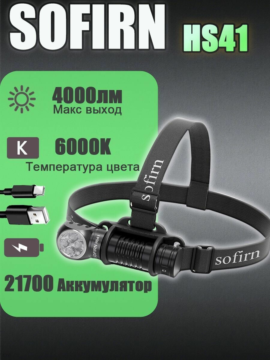 Sofirn Фонарь-прожектор