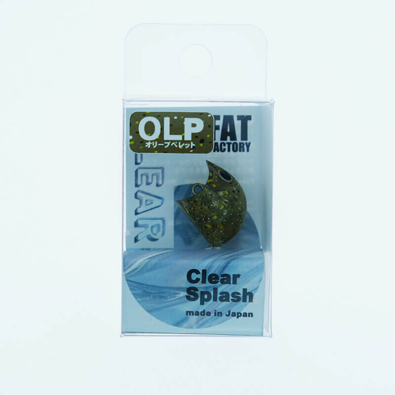 Воблер Fat Factory Clear Splash Top F #Olive Pellet