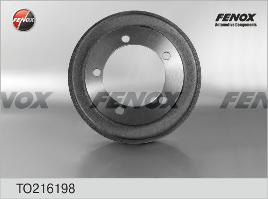Барабан тормозной задний FENOX TO216198