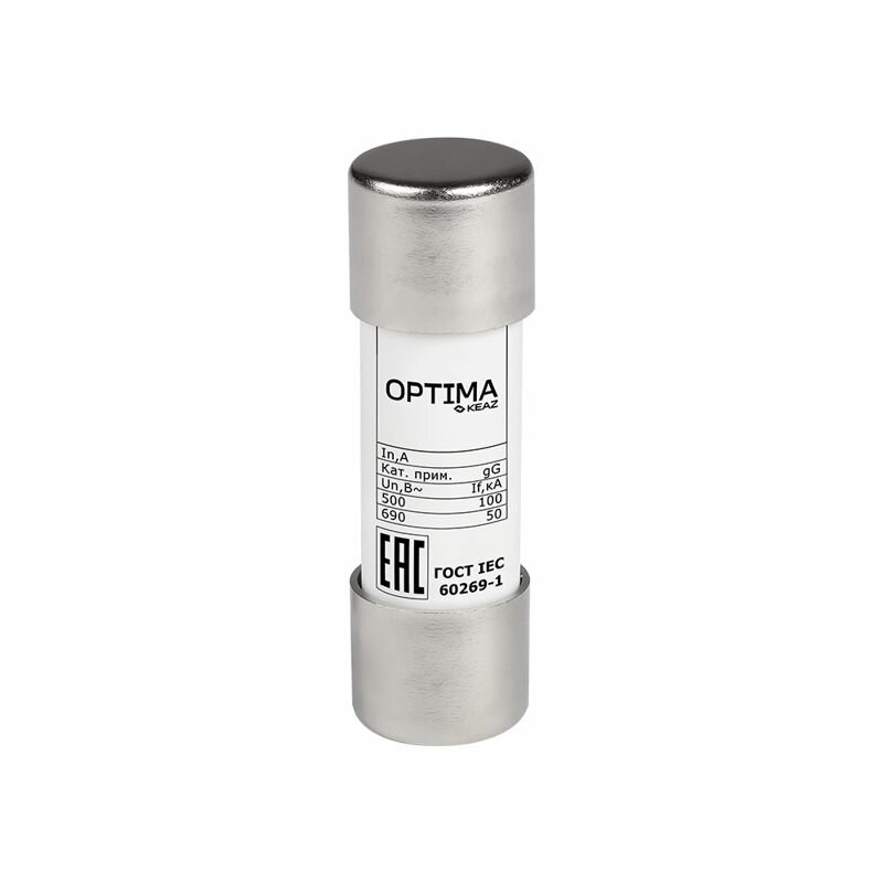 Вставка плавкая цилиндрическая OptiFuse CF14-8-gG-В4 КЭАЗ 379353