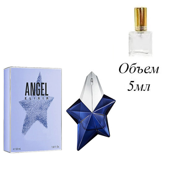 Парфюмерная вода по мотивам Angel Elixir -5мл / Духи женские /