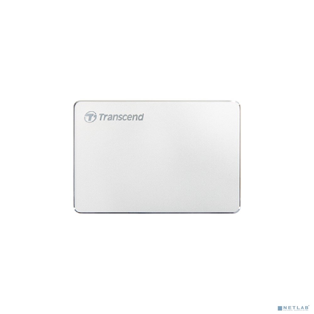 Transcend Portable HDD 2TB StoreJet 25C3S USB 3.1 gen.1 Type-C / Type-A, серебристый