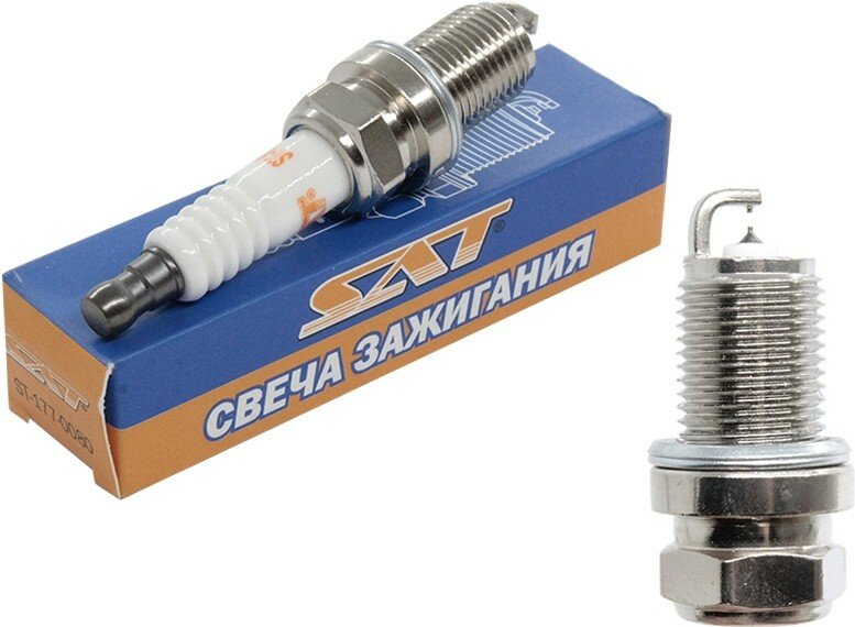 Свеча зажигания SAT ST-177-0080 HONDA CITY 1.4 08-/CR-Z 1.5 10-/FIT/JAZZ 1.2-1.4 08- L12B1/L13Z1/LEA1