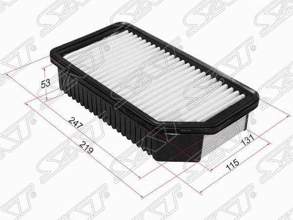 Фильтр воздушный SAT ST-28113-2K000 Kia Soul 08-14, Hyundai i20 08-14