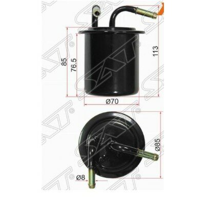 Фильтр топливный SAT ST-42072-AA011 Subaru Forester 97-08, Impreza 92-07