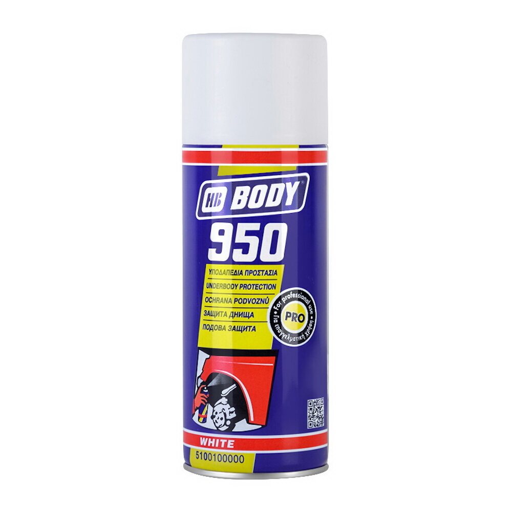 Аэрозольный антикор. состав Body 950 бел. 0,4л BODY 5100100000
