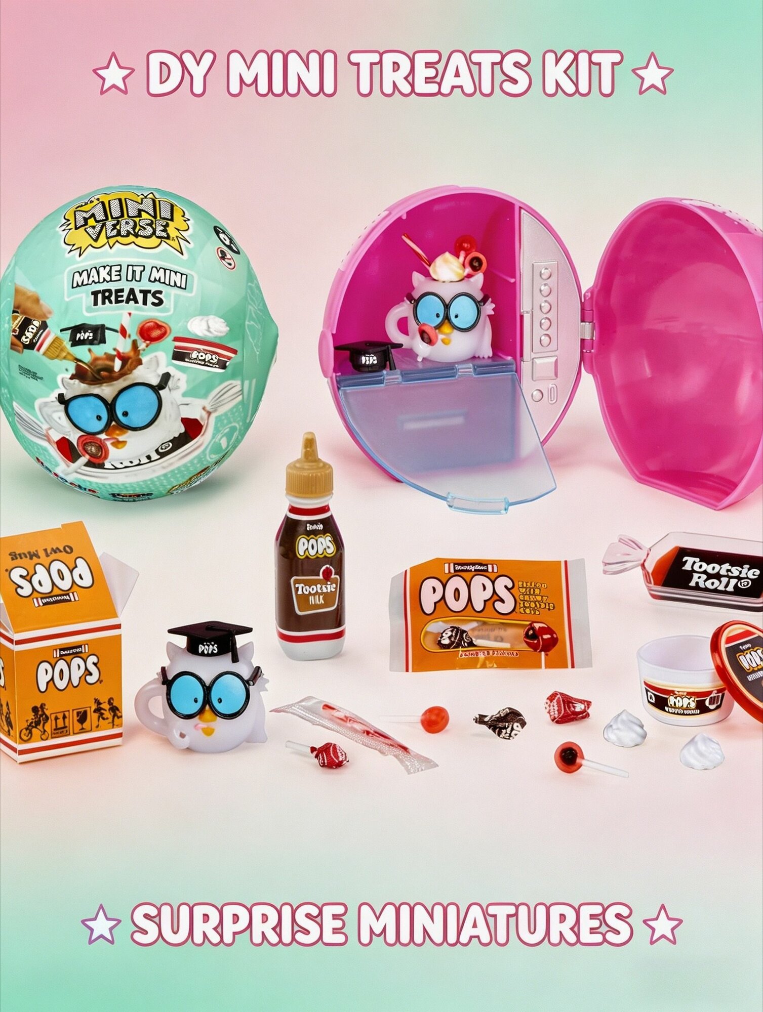 MINI VERSE TREATS Рукодельные игрушки-сюрпризы для девочек