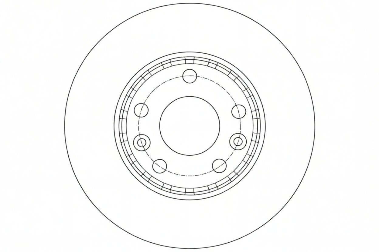 Диск тормозной передний RENAULT DUSTER (+ESP), FLUENCE, MEGANE III DF6072 TRW арт. DF6072