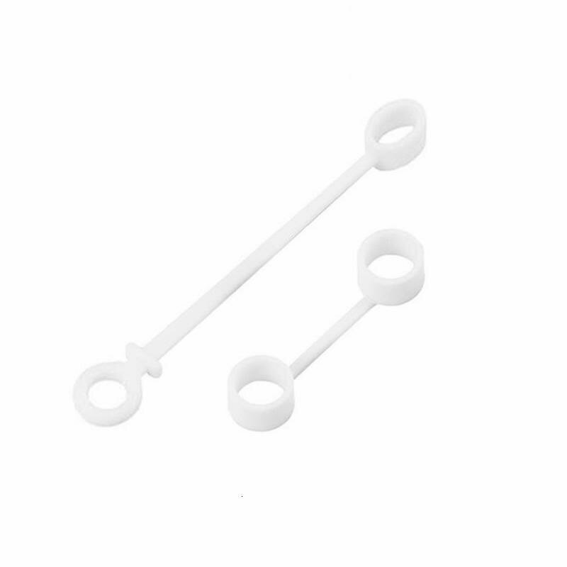Чехол-держатель для зарядных адаптеров DC5521, USB-C и micro-USB, Белый
