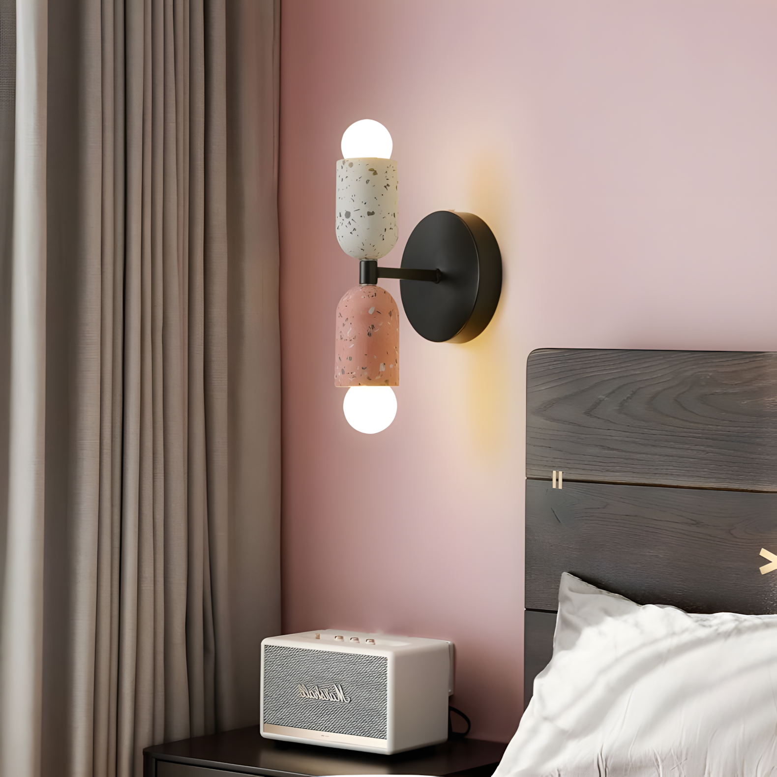 BARCATO Настенный светильник, LED, 6 Вт