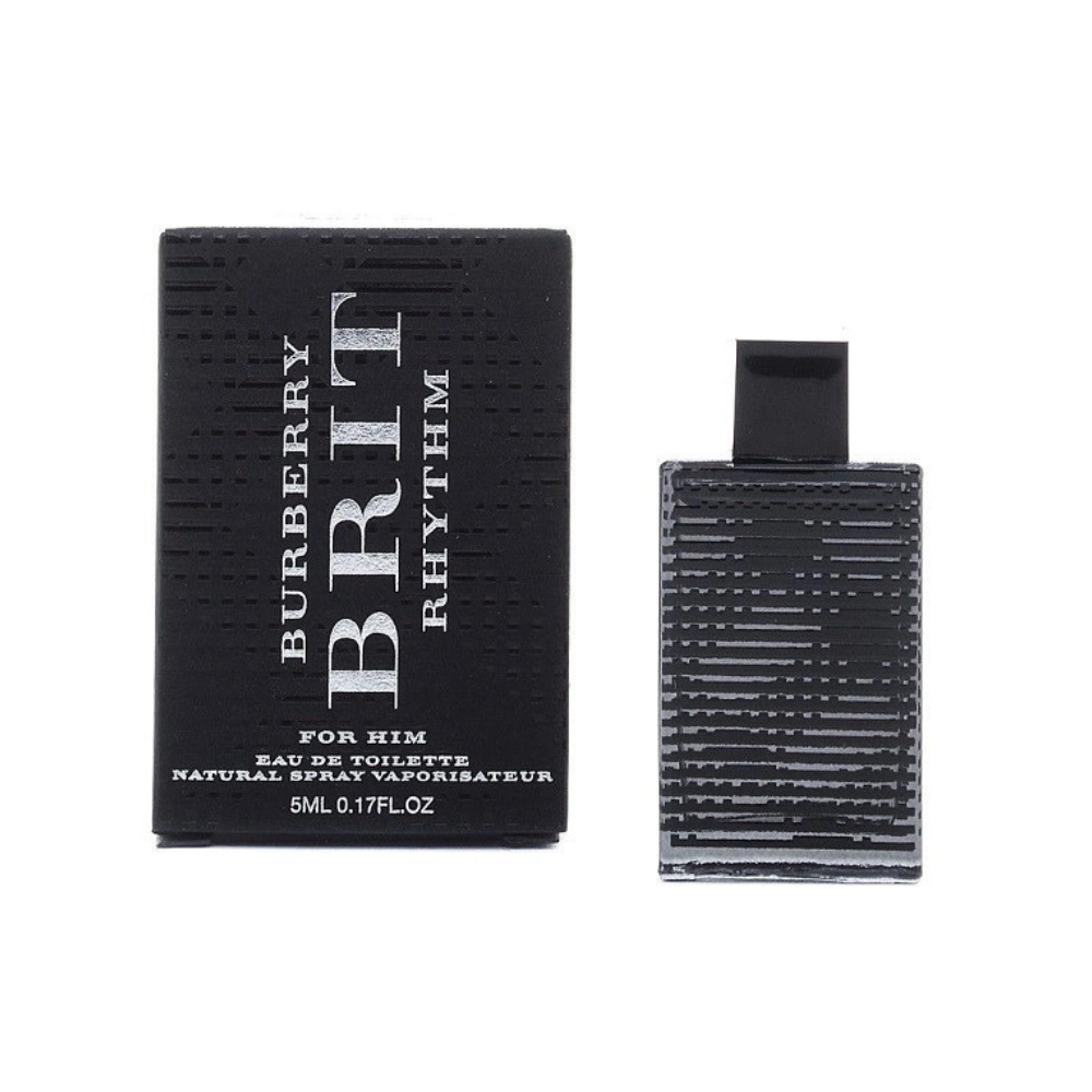 Burberry Brit Rhythm For Him 5 мл туалетная вода мужская, кожаные