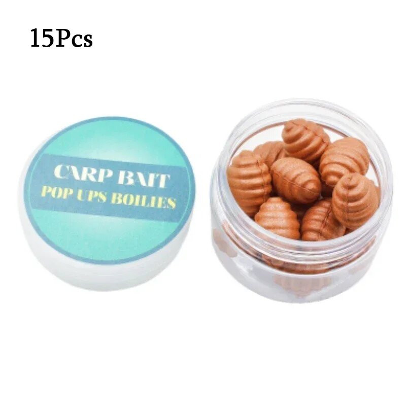 Плавающая приманка для карпа Brown-15Pcs