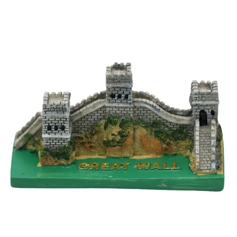 Великая стена, китайские 3D смолы, сувениры для рукоделия, настольное украшение, домашний стол, здания, украшение для дома, подарок, украшение для аквариума