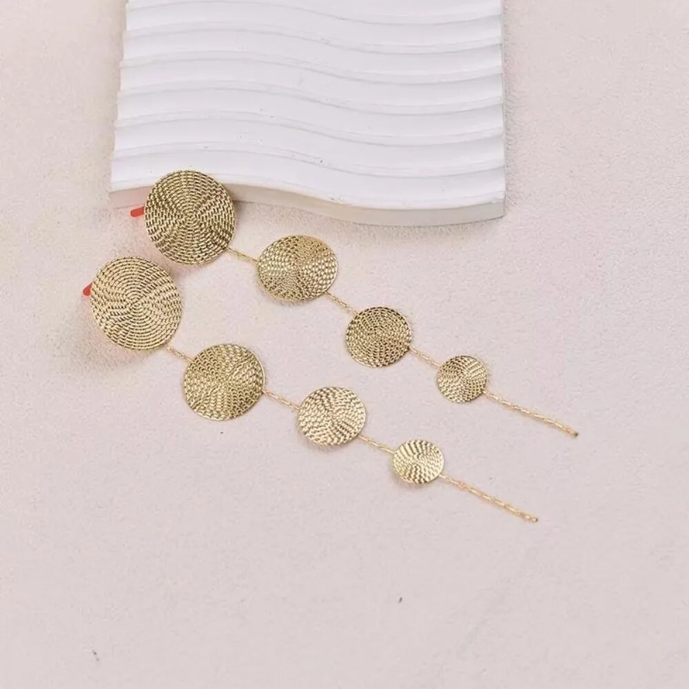 Серьги, gold — фото 1