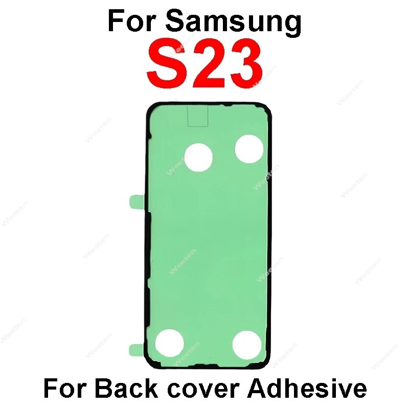 Наклейка на аккумулятор для Samsung S23, S23+, S23FE, S23 Ultra, SM-S911, S916, S23 For Back Cover