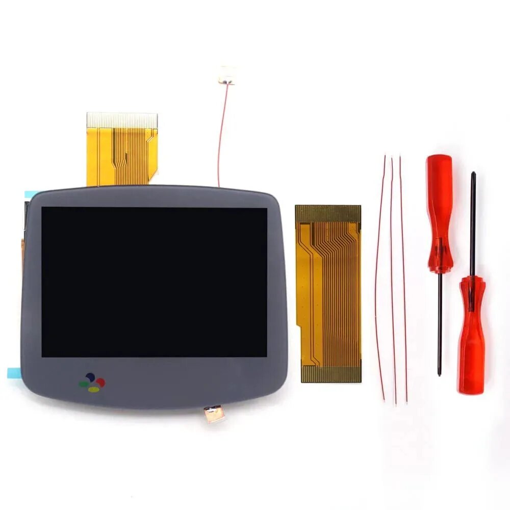 HISPEEDIDO Kit для замены экрана GBA V5 IPS LCD 720x480 SFC LCD kit