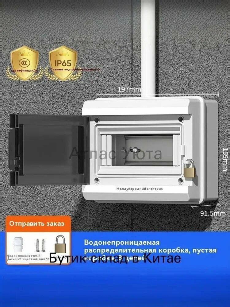 Пластиковый щит IP55 — фото 1