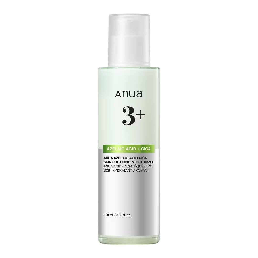 Успокаивающий крем-эмульсия с 3% азелаиновой кислотой Anua Azelaic Acid CICA Skin Soothing Moisturizer 100 мл
