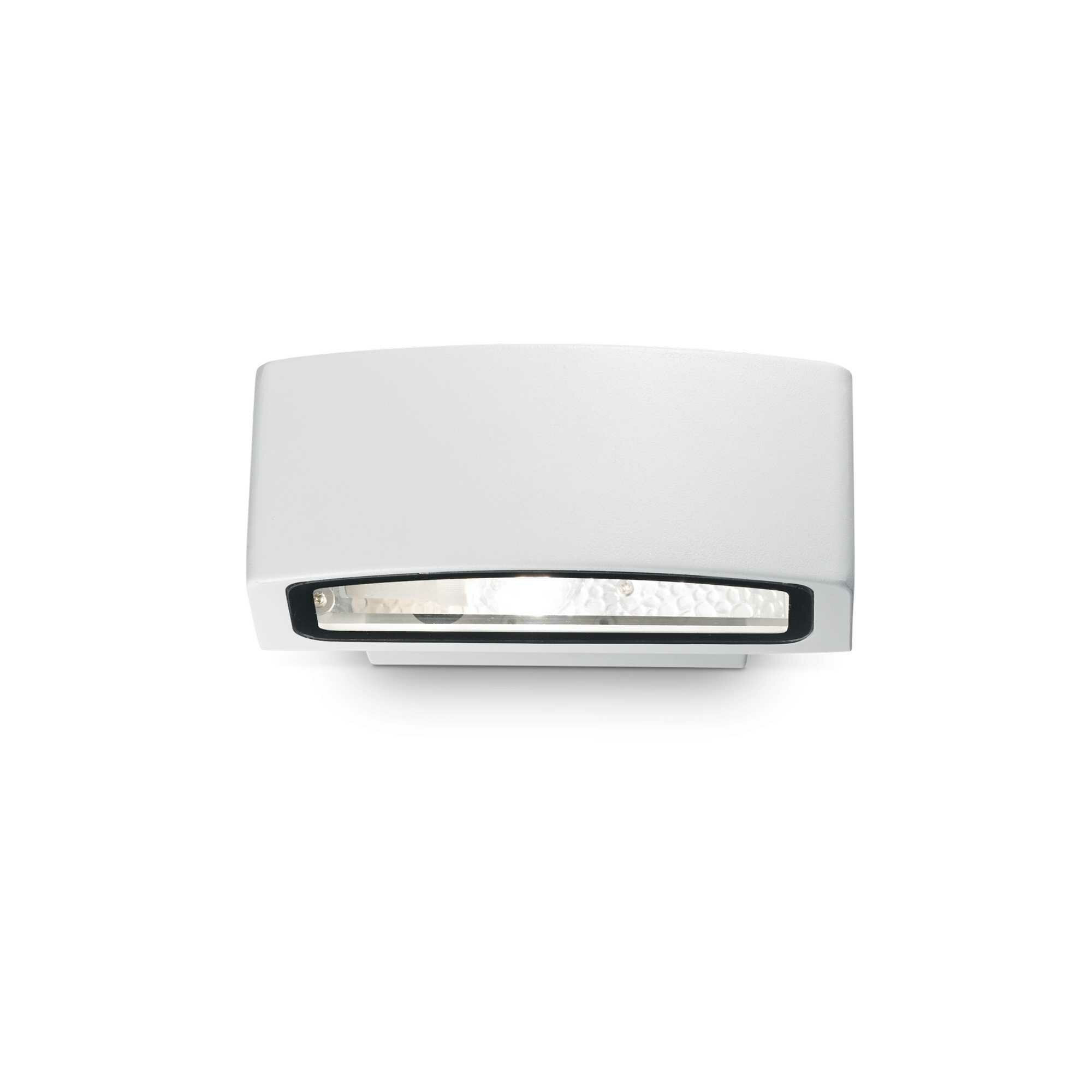 Светильник уличный настенный ideal lux Andromeda AP1 макс.1х60Вт IP55 Е27 230В Белый Алюминий/Стекло Без лампы 066868.