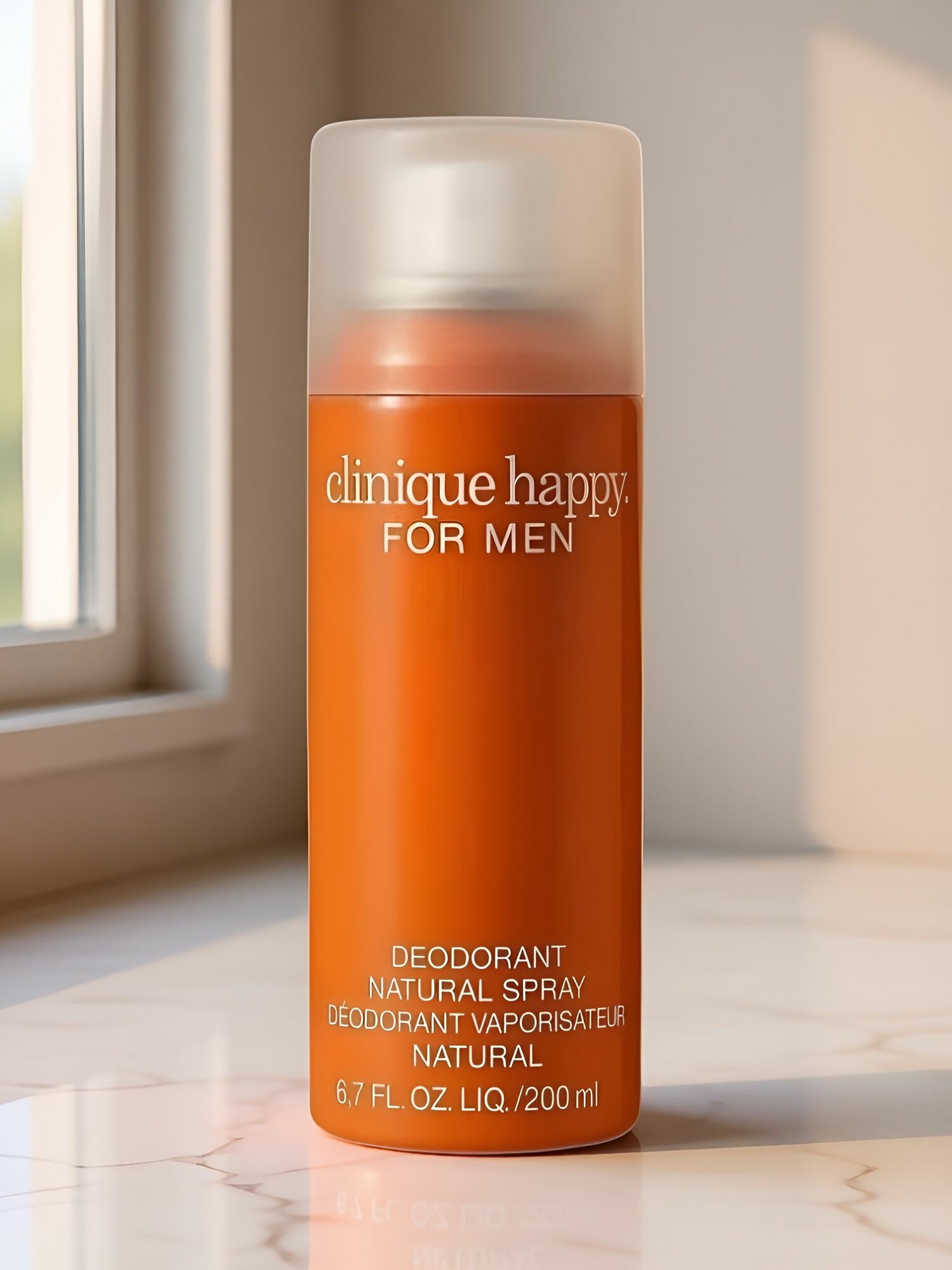 Дезодорант-спрей Clinique Happy For Men, мужской, аромат, 200 мл — фото 1