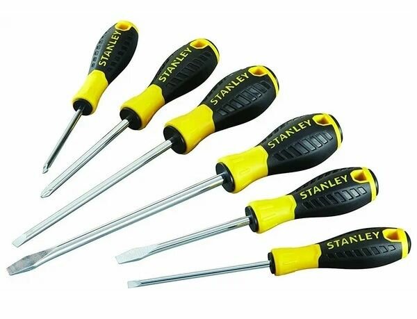 Набор из 6-ти отверток Stanley ESSENTIAL STHT0-60209