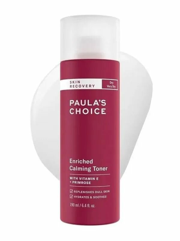Paulas Choice - Skin Recovery Enriched Calming Toner Успокаивающий тоник с витамином Е 190 мл