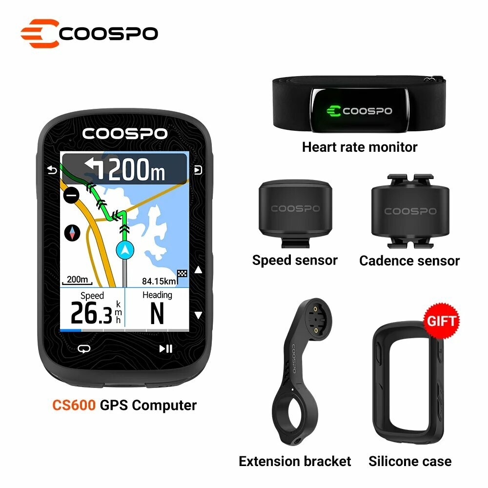 COOSPO CS600 Велокомпьютер package D