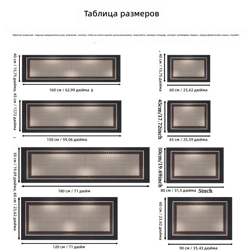 Коврик из диатомита прямоугольный 45x65 см, с мягкой резиновой подложкой, минималистичный, для кухни, ванной, прихожей и других помещений