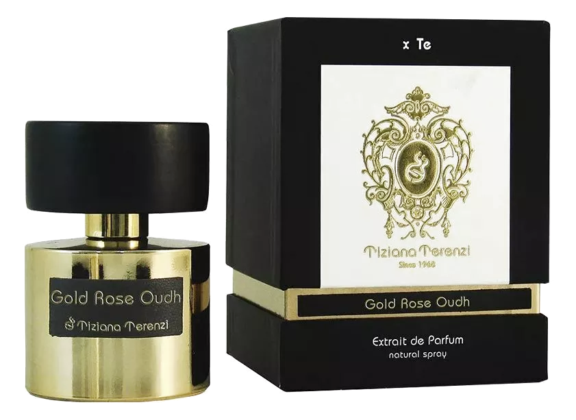 Парфюм Tiziana Terenzi Gold Rose Oudh 100 мл для женщин и мужчин / Голд Роуз Уд