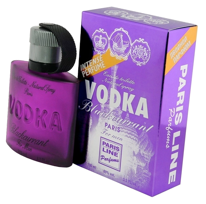 Paris Line Parfums Vodka Blackcurrant аромат для мужчин 100 мл - Пари Лайн Водка Смородина
