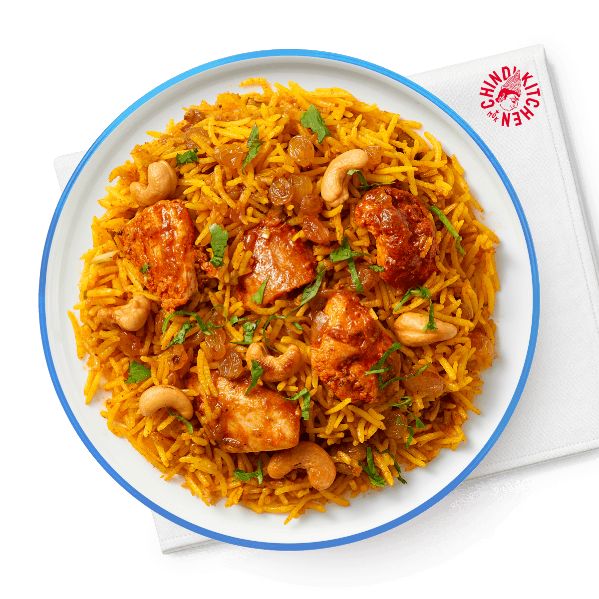 Бомбейский плов CHINDI KITCHEN, с курицей тандури, острый, 250 г