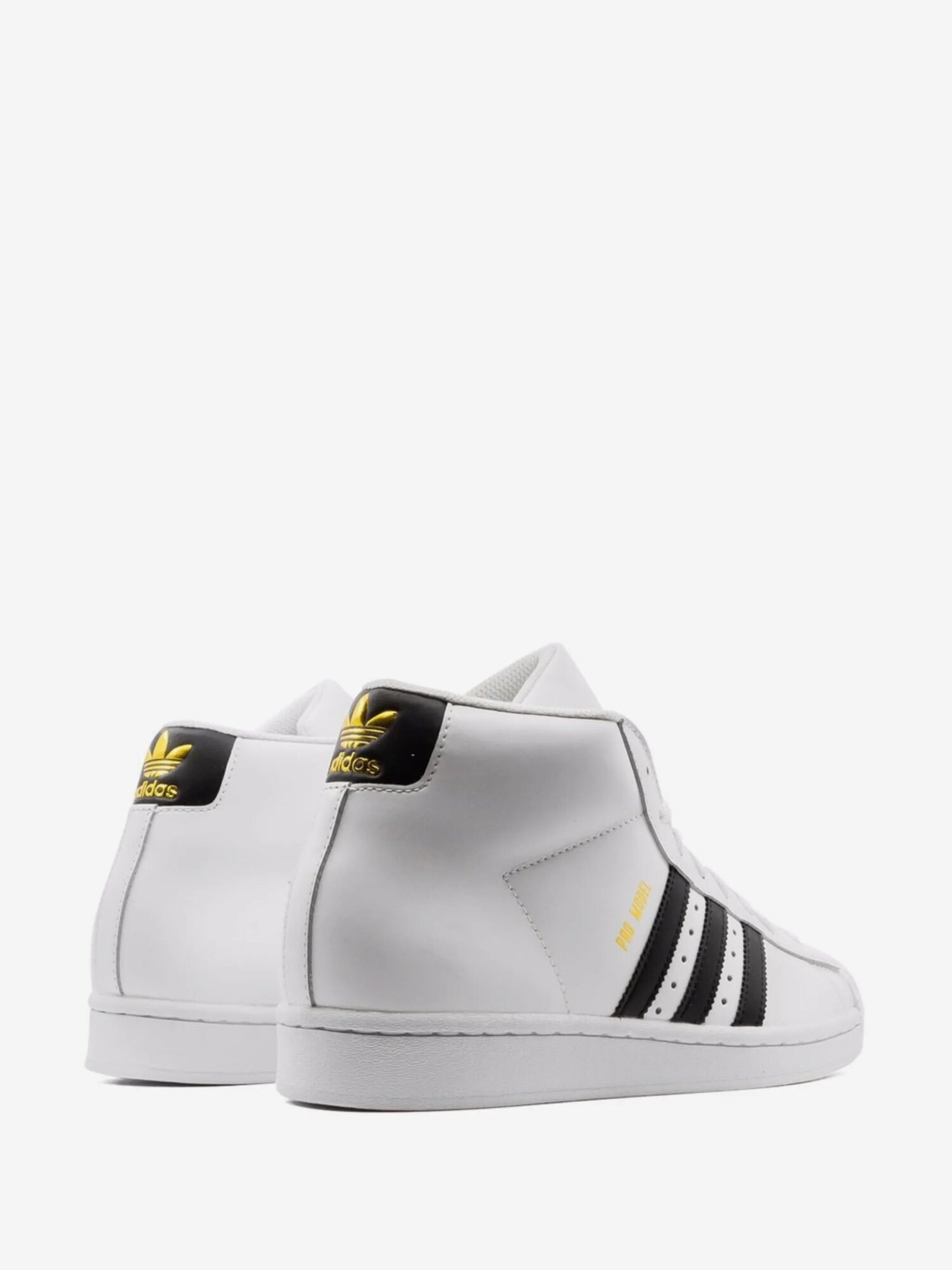 Кроссовки adidas Pro Model, размер 13 US, бежевый/белый — фото 1
