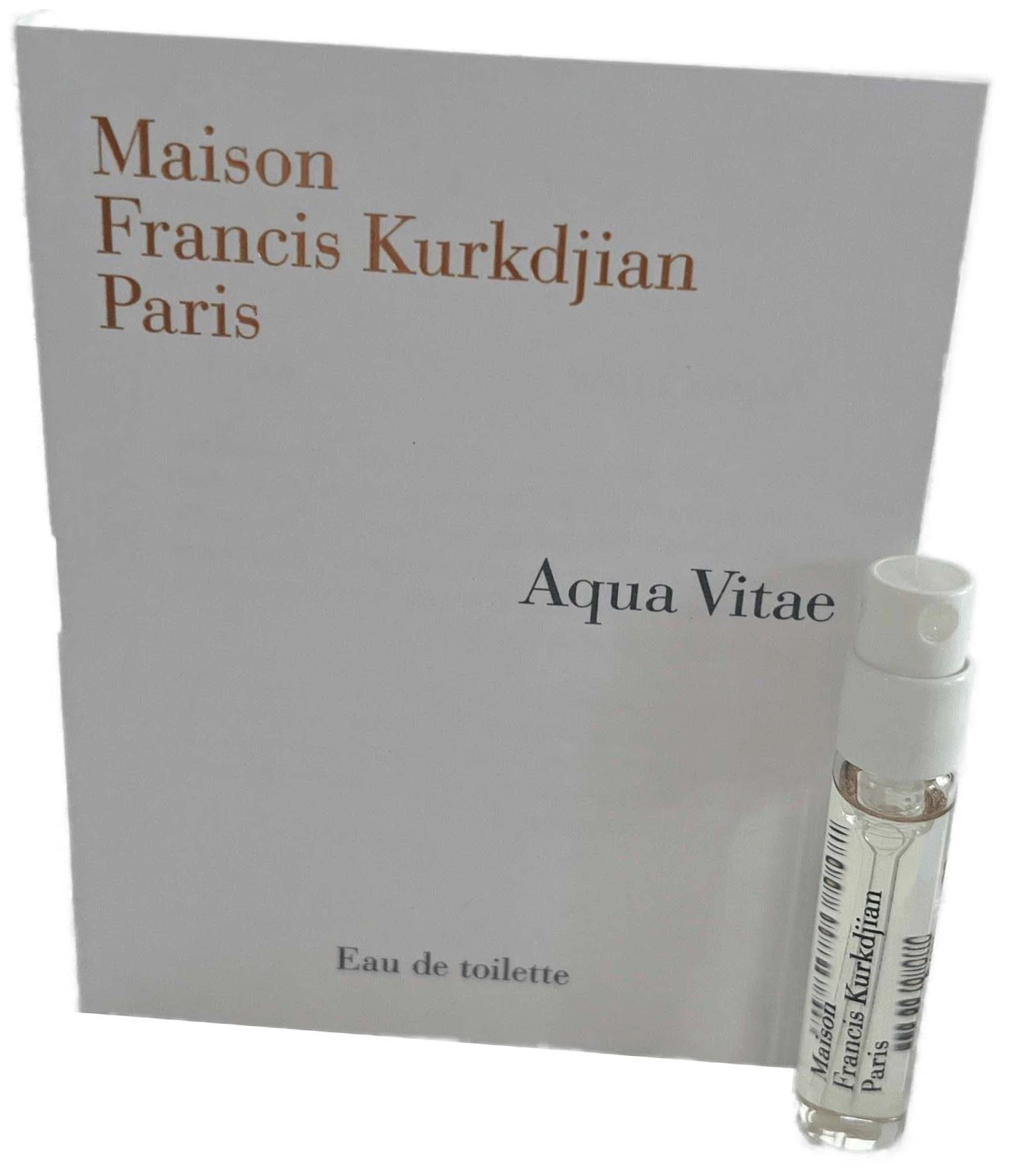 Maison Francis Kurkdjian Aqua Vitae 2 мл - миниатюра туалетной воды унисекс