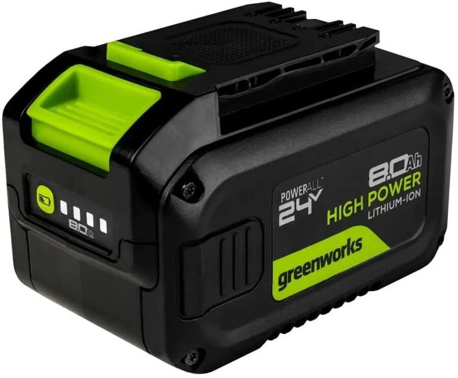 Батарея аккумуляторная Greenworks G24HP8 24В 8Ач Li-Ion (2957907 )