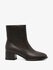Ботинки LINDA BAUMANN Zip leather ankle boots, размер 39, brown