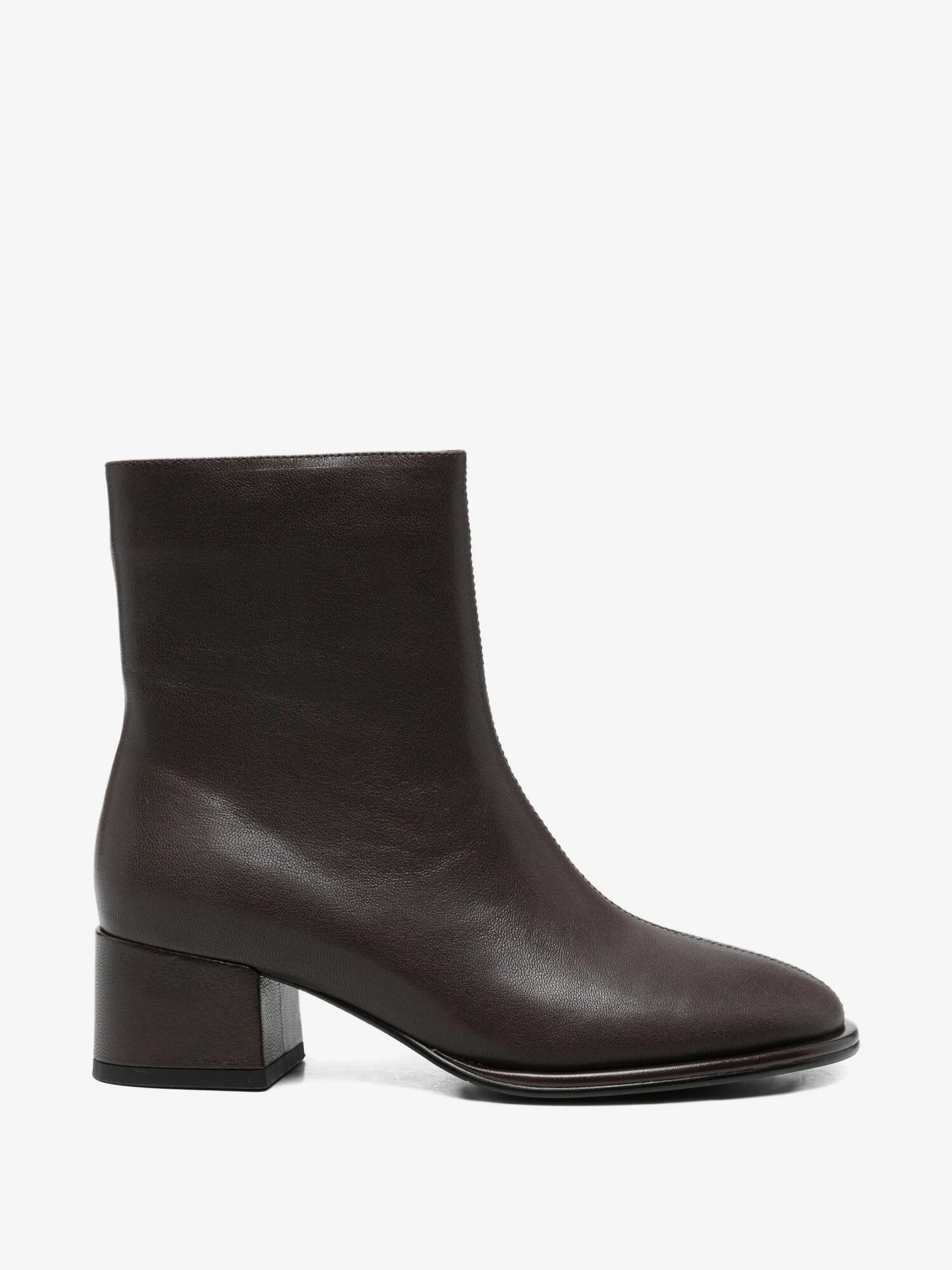 Ботинки Zip leather ankle boots