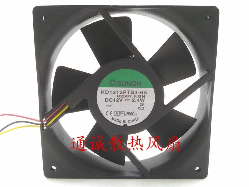 12Cm 12025 SUNON KD1212PTB3-6A 12V 2.4W Источник питания шасси Вентилятор
