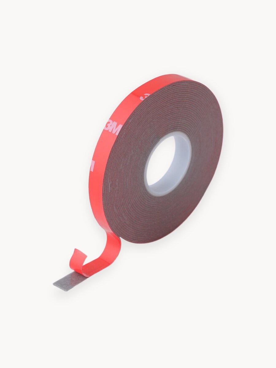 Двухсторонний скотч 3M Серый Ширина 9мм