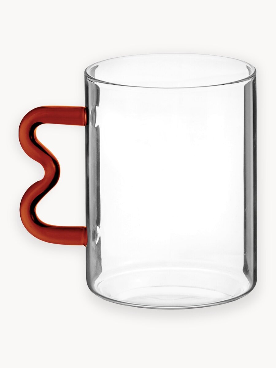 Кружка стеклянная большая PERFECTO LINEA Jelly 580 мл 30-400011