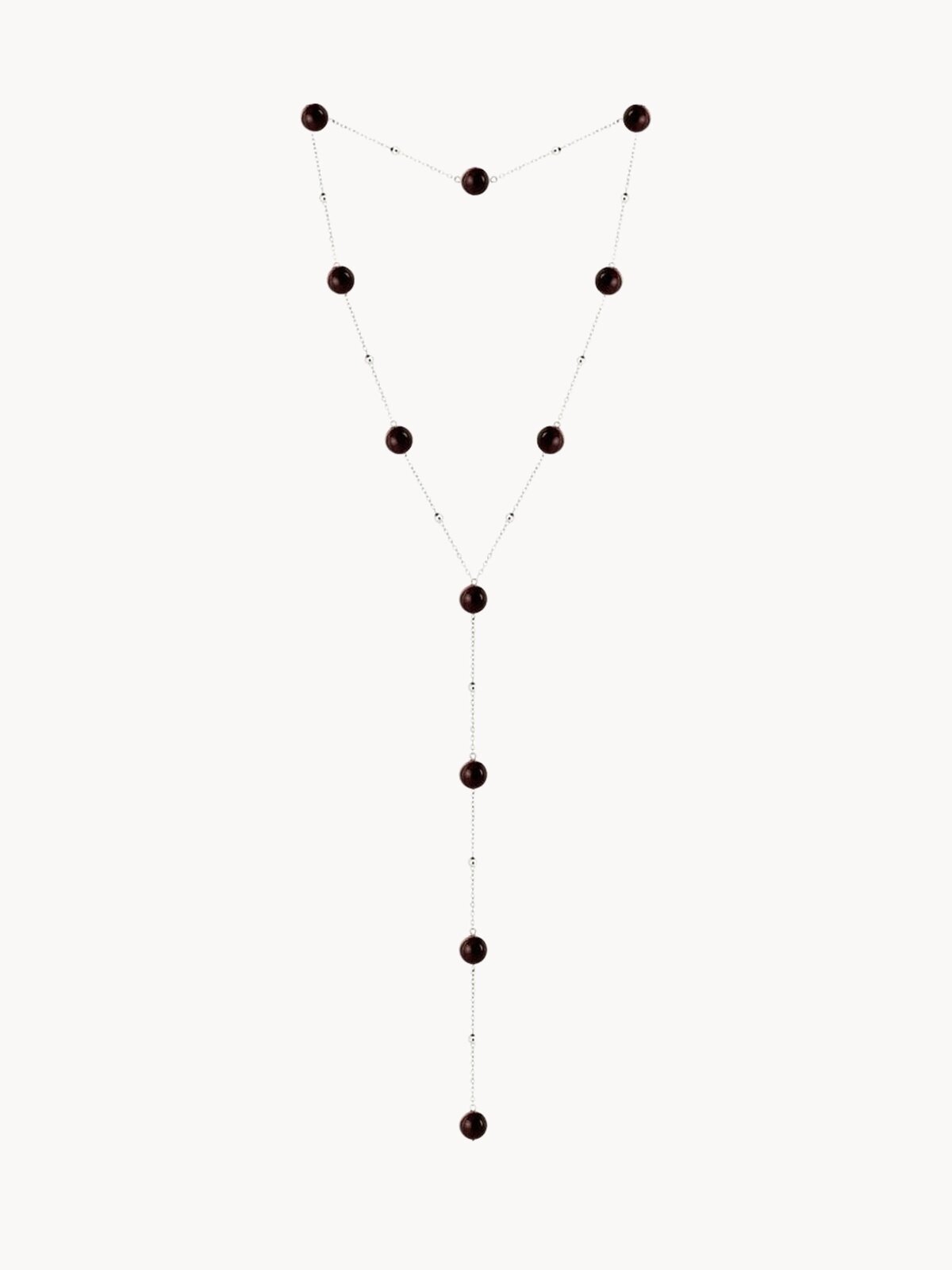 Колье, гранат