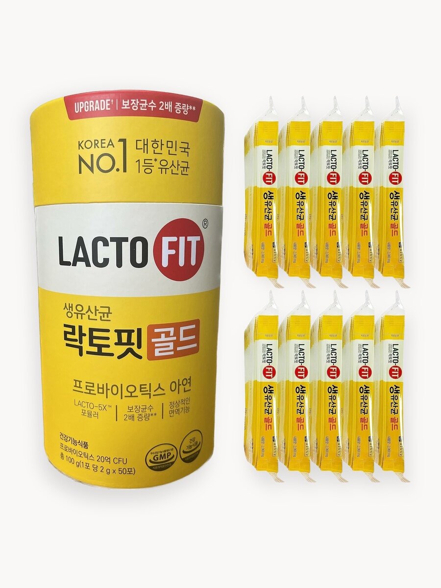 Пробиотики LACTO-FIT, для восстановления микрофлоры, 50 пакетиков-саше