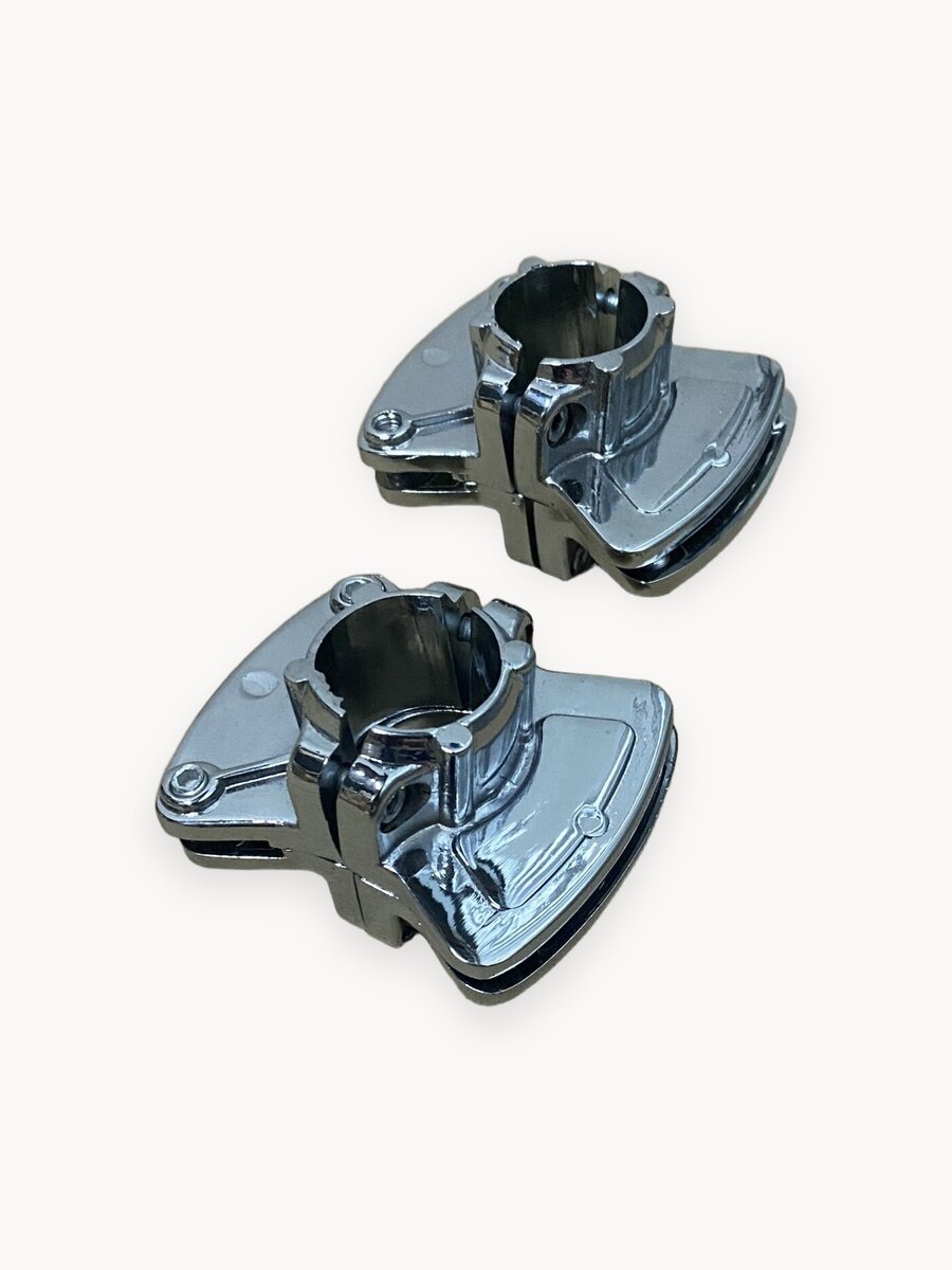 Крепления Джокер арт.81.25 (2шт) для полок 2-е Бабочка - на трубу d25мм