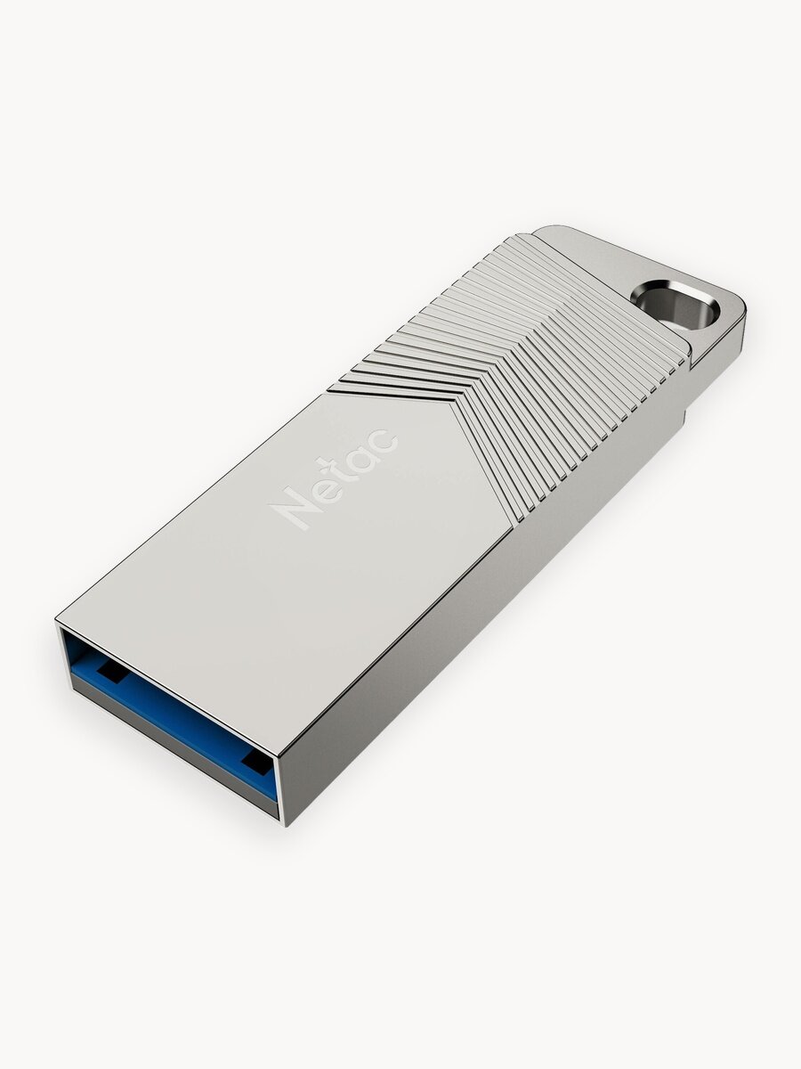Netac NT03UM1N-128G-32PN 128 Гб Light Silver