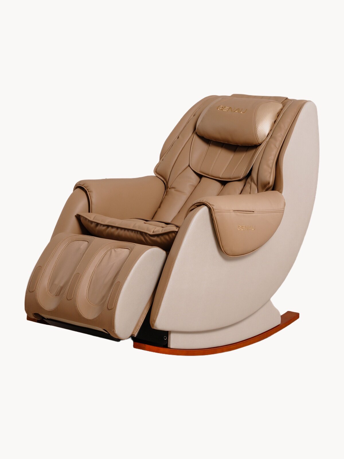 2D Массажное кресло-качалка Nirvana Coffee с функцией сканирования тела