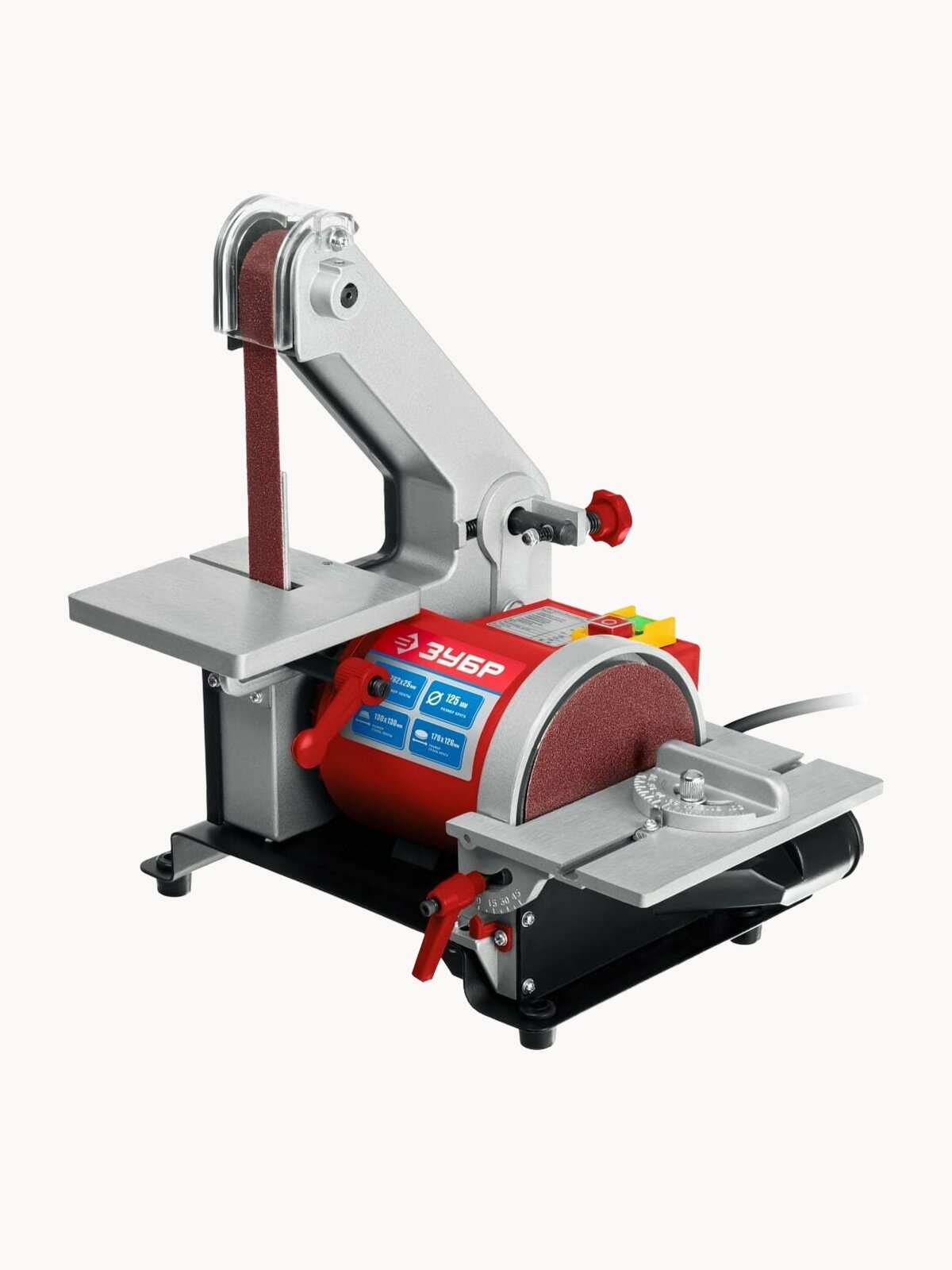 Шлифовальный станок ЗУБР ЗШС-330, обработки деревянных заготовок